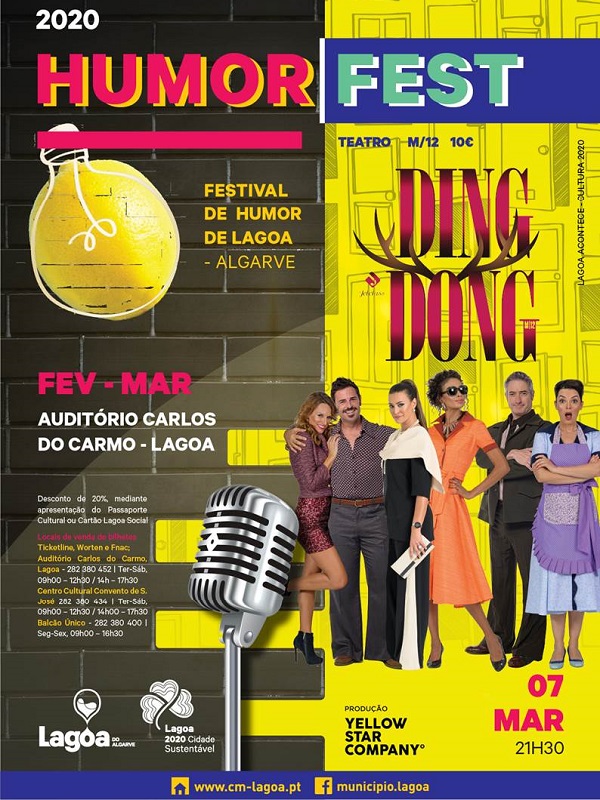 Lagoa | Humorfest 2020 "Ding Dong" - Mais Algarve