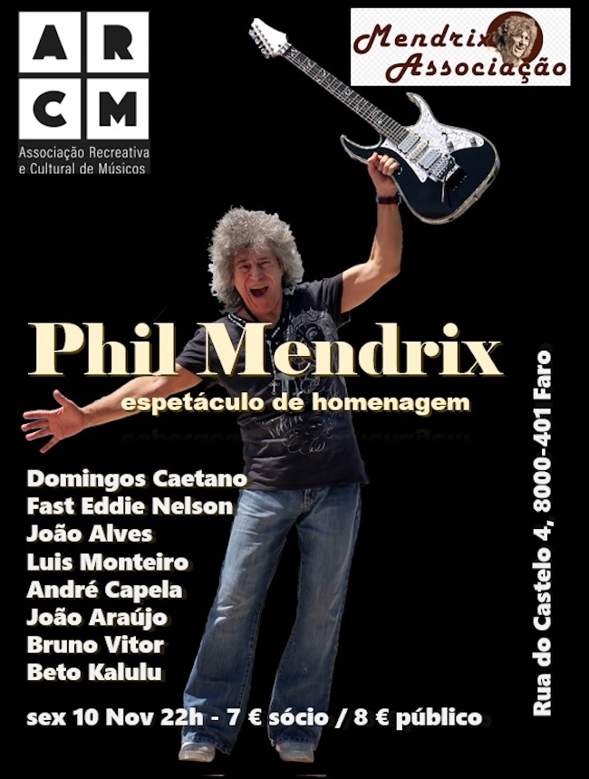 ARCM Faro | Espetáculo de Homenagem a 'Phil Mendrix' - Mais Algarve