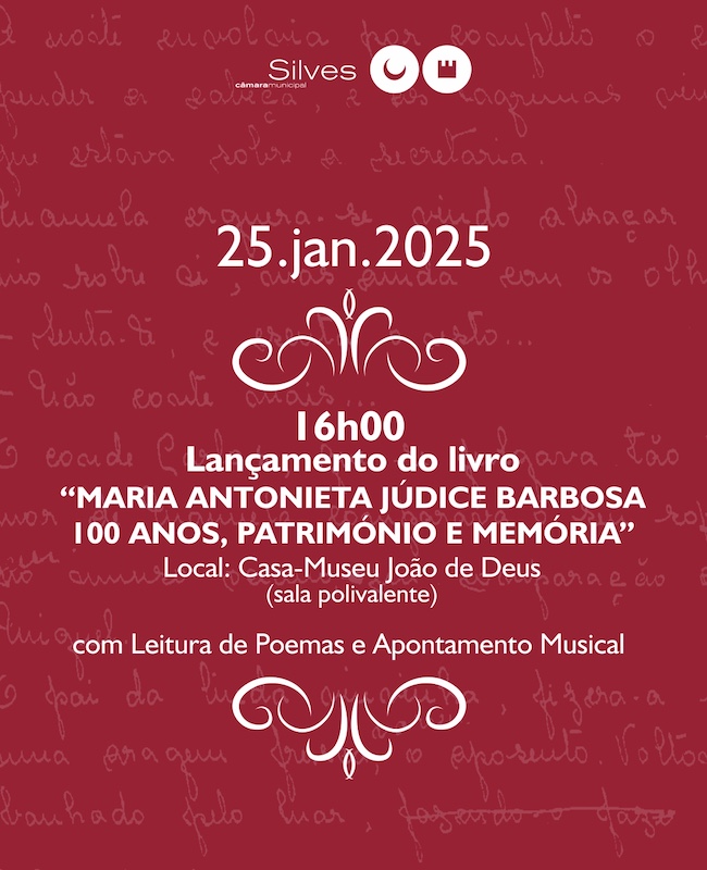 SB de Messines | Lançamento do livro "Maria Antonieta Júdice Barbosa ...