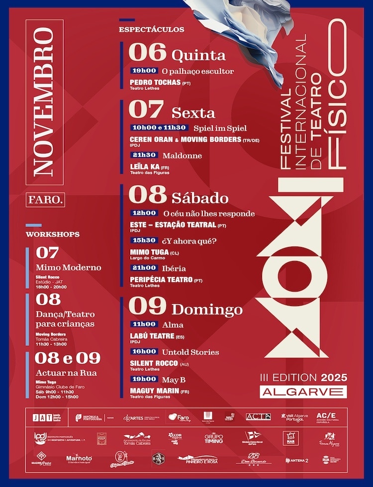 Mimo chileno desembarca na Ilha de Faro - MOMI 2025 - Mais Algarve